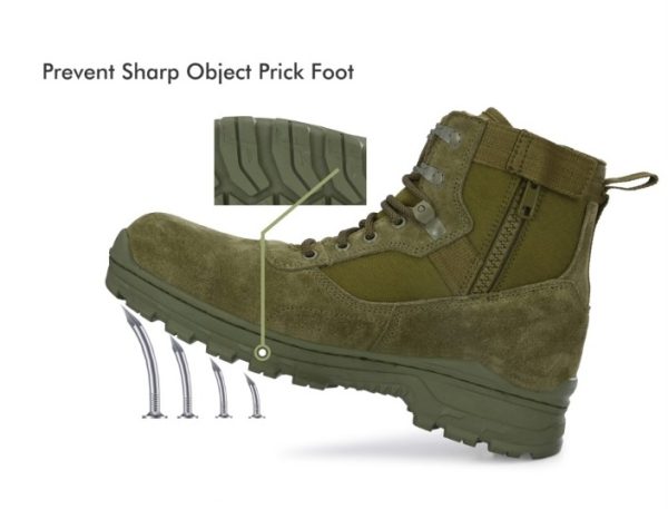 Mikaasa Alpha Aerolite 6.0 Military & Tactical Boot (Green) – Mikasa Shoes